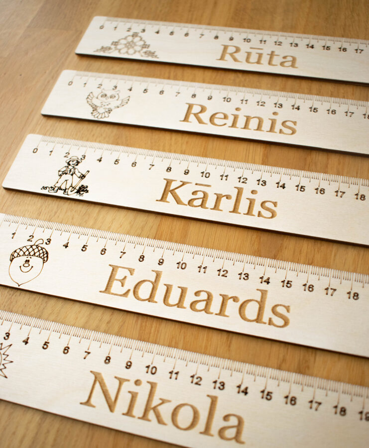 Personalizēts lineāls - Personalizēti lineāli, zīmuļi un medaļas - Olpp ...